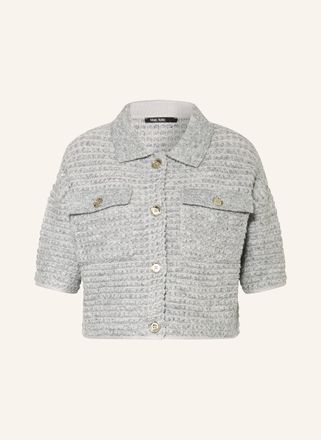 Marc Aurel Marc Aurel Strickjacke Mit Pailletten grau