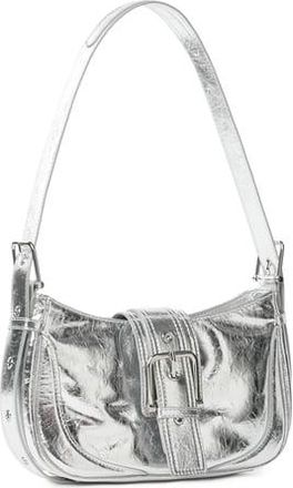 Au Printemps Paris Sac à bandoulière métallisé