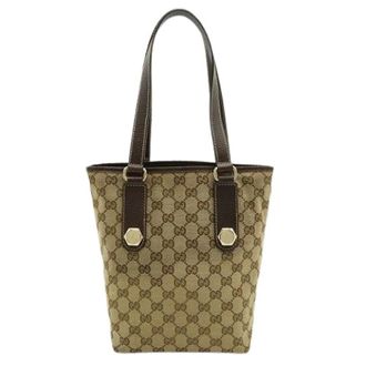 Gucci Sac cabas GG Canvas Pre-owned - Femme - Pre-owned - Beige - Taille: ONE Size