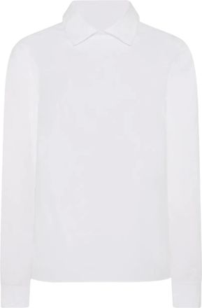 Rosetta Getty polo à manches longues - Blanc