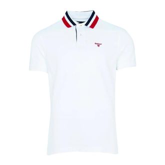Barbour Hawkeswater Polo - - Tops - Herren - Wei&szlig; - 2XL