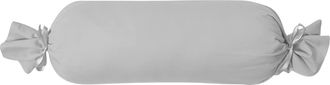 ESTELLA Estella Nackenrollenbezug Mako-Feinjersey Platin Gr&ouml;&szlig;e 40x15 cm &Oslash;