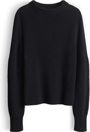 OPUS Strickpullover Strickpullover aus Baumwolle Regular Fit