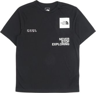 The North Face Homme, Sport, Noir, Taille: M Mountain Foundation Coordinates Tee