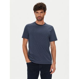 Michael Kors T-Shirt CS5529A5KS Dunkelblau Regular Fit