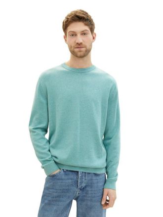 Tom Tailor Herren Strickpullover mit Crewneck