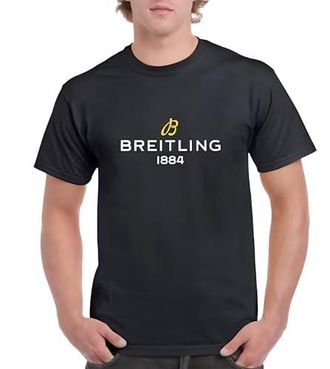 Generico T-shirt noir pour amoureux de Breitling - Montre tee, Noir, XXL