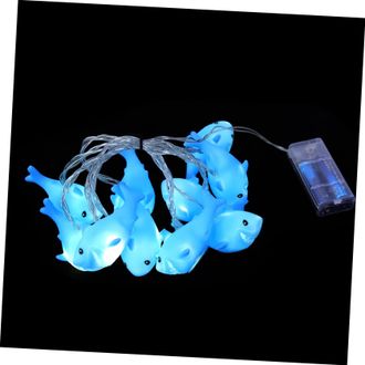 Cabilock Hai Lampe String Festival Licht Kunststoff Licht F&uuml;r Weihnachten Decor Party Schm&uuml;cken