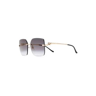 Cartier Panth&egrave;re Sonnenbrille - - Accessories - Damen - Gelb - 60 MM