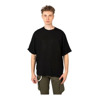 Xagon Man Homme, Tops, Noir, Taille: 2XL T-shirt Oversize Moderne à Col Rond