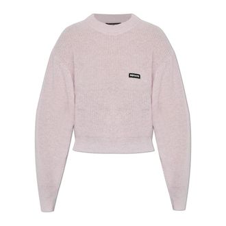 Rotate Pullover mit Logo - - Knitwear - Damen - Rosa - L