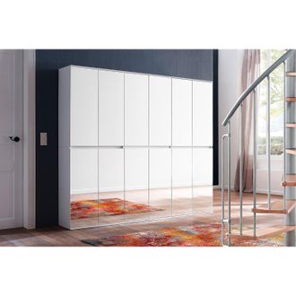 Trendteam home24 Garderobenschrank 222cm Weiß