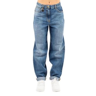 Elisabetta Franchi Damen, Jeans, Blau, W29Gr&ouml;&szlig;e
