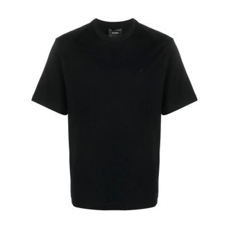Axel Arigato Homme, Tops, Noir, Taille: S T-shirt ricamo