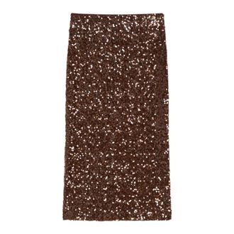 Pennyblack Femme, Jupes, Brun, Taille: 38 FR Gonna in Jersey
