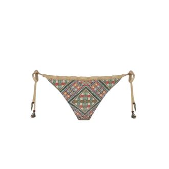 Del Maar Uchi Bikinihose mit Muster - - Swimwear - Damen - Gr&uuml;n - S