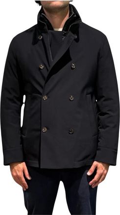 Montecore Homme, Vestes, Bleu, Taille: M Giacca Doppipetto Imbottito