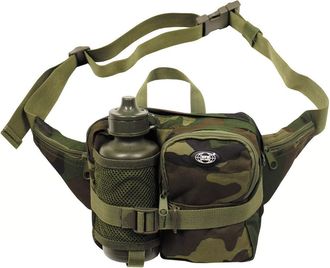 MFH Gürteltasche mit Flasche Woodland