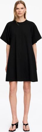 Arket Jerseykleid Aus Baumwolle -Schwarz