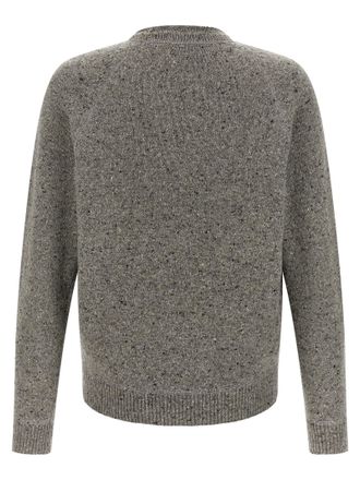 Dsquared2 Logo-Patch Knit Sweater - grey