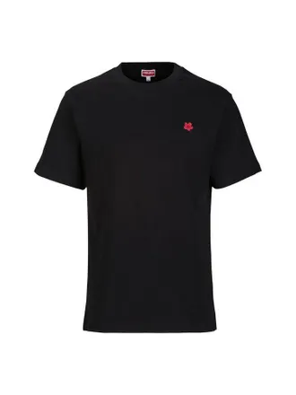 Kenzo T-Shirt Boke Flower Herren Logo-Stickerei Rundhals Regular Fit