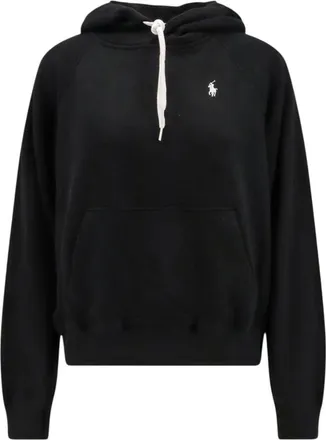 Polo Ralph Lauren Femme, Sweatshirts et sweats &agrave; capuche, Noir, Taille: 38 FR Felpa cappuccio