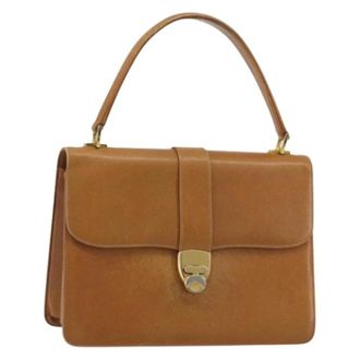 Gucci Pre-owned Cuir sacs-gucci - Femme - Pre-owned - Beige - Taille: ONE Size