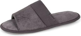 Isotoner Chaussons pantoufles Mules ouvertes homme, 42 EU, gris