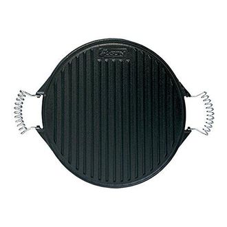 Algon Rayen AH107 Gitter K&uuml;che Eisen geschmolzen schwarz, schwarz, 26x21x12 cm