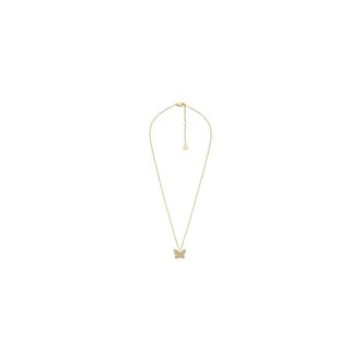 Fossil Sutton Pav&eacute; Schmetterling Halskette - - Accessories - Damen - Gelb - ONE SIZE