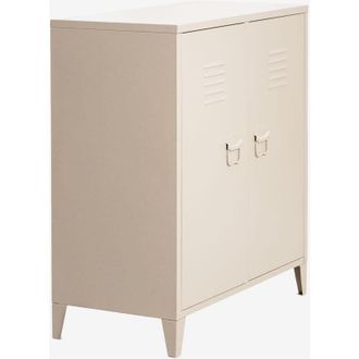 Sklum Sklum - Spind-Sideboard mit 2 T&uuml;ren aus Stahl Pohpli Beige Tapioca