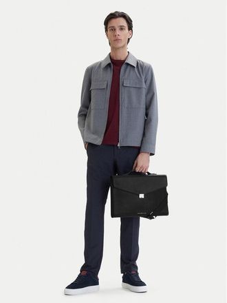 Tommy Hilfiger Aktenmappe Th Business Leather Computer Bag AM0AM14163 Schwarz