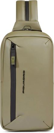 Piquadro Homme, Sacs, Vert, Taille: ONE Size Sac Bandouli&egrave;re R&eacute;sistant &agrave; lEau