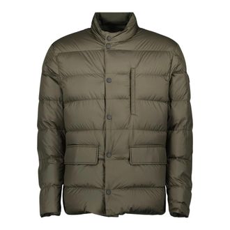 Moncler Ouille Reversible Short Daunenjacke - - Jackets - Herren - Gr&uuml;n - XL