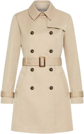 Marella Femme, Manteaux, Beige, Taille: 40 FR Zuppa Trench Coat
