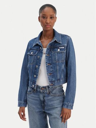 Calvin Klein Jeans Jeansjacke 90s LV047E629G Blau Regular Fit