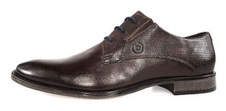 Bugatti man Herren Rinaldo Eco Schn&uuml;rer, Dunkelbraun, 40 EU