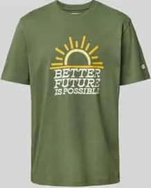 Champion T-Shirt mit Label-Details