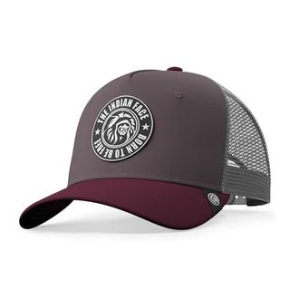 The Indian Face Born to Be Free Baseball Cap, Gris, Taille Unique Unisex