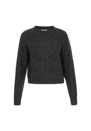 Usha Pullover Frauen anthrazit melange