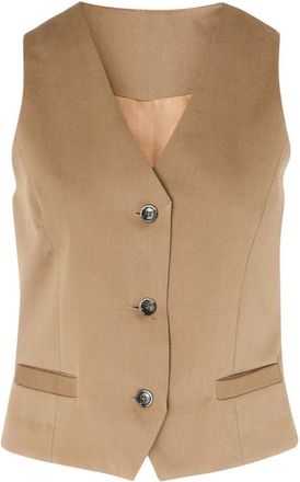 Nine In The Morning Femme, Vestes, Beige, Taille: 42 FR Gilet