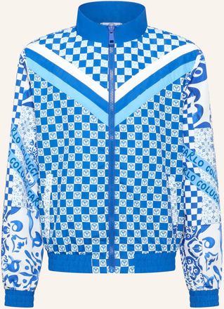 Carlo Colucci Carlo Colucci Tracksuit Jacke - Mosaic Legacy Fedrizzi blau