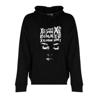 John Richmond Hoodie - - Sweatshirts & Hoodies - Herren - Schwarzk - 2XL