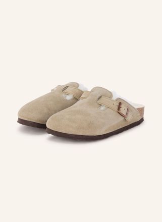 Birkenstock Pantoletten Boston beige