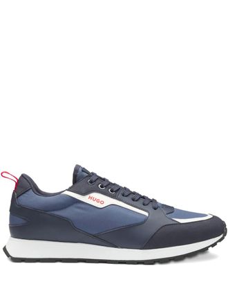 HUGO BOSS baskets à lacets - Bleu