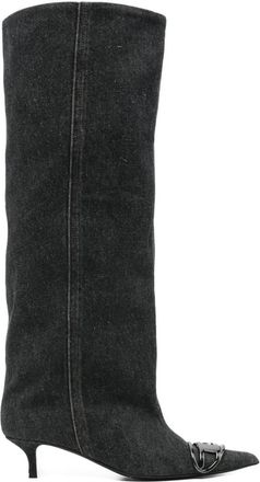 Diesel Stiefel - Boots Black - Gr. 36 (EU) - in Schwarz - f&uuml;r Damen