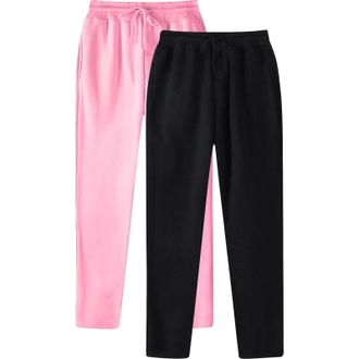 Generic Hose Herren - Herren Freizeithose L&auml;ssige Jogginghose Mit Schn&uuml;rbund Seitentasche Bequeme Sportliche Alltagshose Baumwollmaterial 2St&uuml;cke