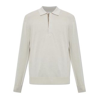 Eleventy Poloshirt-Pullover - - Knitwear - Herren - Grau - M