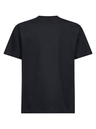 Burberry Mens Black Cotton Logo T-Shirt T-Shirts And Polos