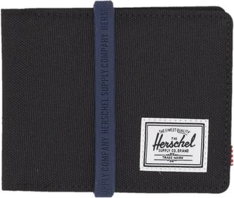 Herschel Schwarze Roy Buch Geldb&ouml;rse RFID-Blockierung - - Accessories - unisex - Schwarzk - ONE SIZE